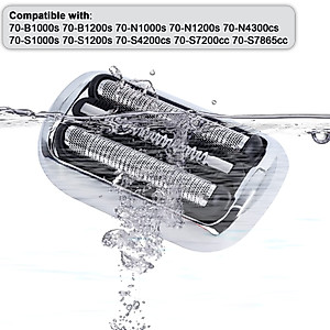 73s Series 7 Shaver Head Compatible with Braun, Electric Shaver 73s Replacement Head, Compatible with Braun Shavers 73s