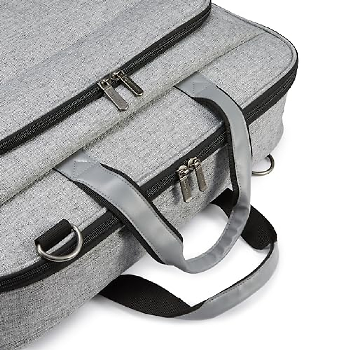 Amazon Basics Carry-On Garment Bag for Travel and Business Trips with Shoulder Strap - Gray