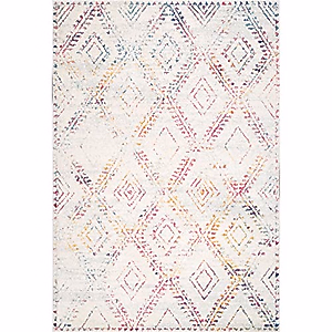 nuLOOM Cherelle Geometric Area Rug, 8' x 10', Multi