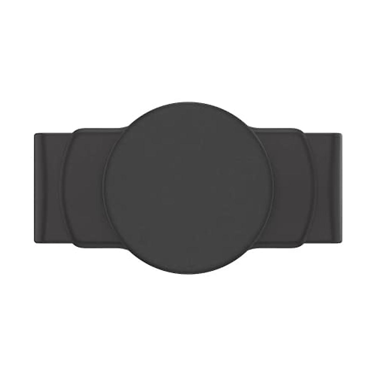 PopSockets Phone Grip Slide for Phones and Cases, Sliding Phone Grip with Expanding Kickstand, Square Edges - Black