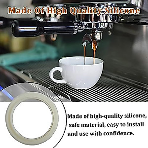 3 Pcs 54mm Silicone Steam Ring, Breville Espresso Machine Accessories Replacement Part Group Head Seal Gasket for 870/860/840/810/450/500/878/880