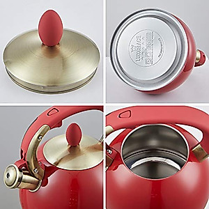 Tea Kettle -2.8 Quart Tea Kettles Stovetop Whistling Teapot Stainless Steel Tea Pots for Stove Top Whistle Tea Pot