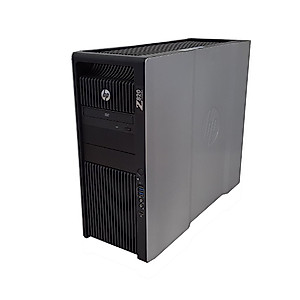 HP Z820 Workstation Intel Xeon 24 Cores 2.7GHz 128GB RAM 512GB Solid State Drive + 2TB Hard Drive Dual NVIDIA Quadro K4000 3GB Graphics Windows 10 Pro 64-bit (Renewed)