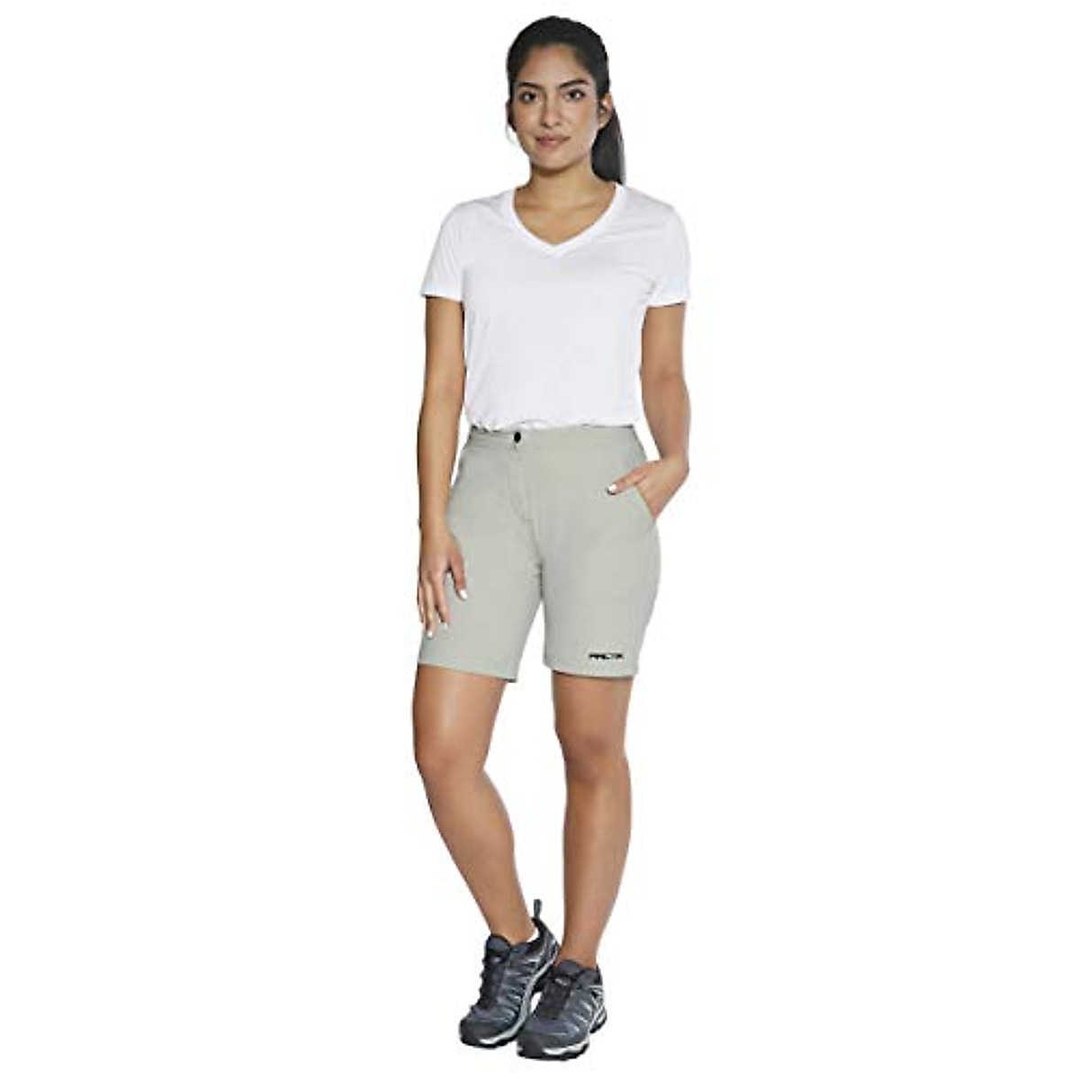 Arctix Women's Trailing Hiking Shorts, Stone, 2X