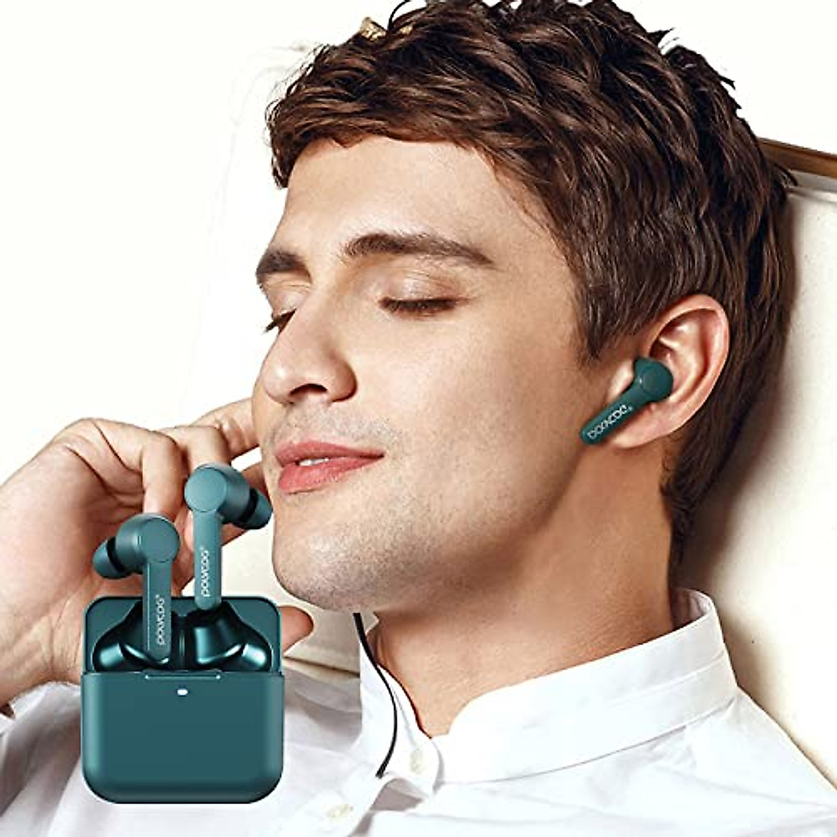 Freesa Bluetooth Headphone,Wireless Bluetooth 5.0 Sports Earphones,Stereo Sound, Built-in Mic Headset for Sports Gym Workouts, Hi-Fi Stereo Bass