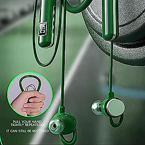 #sz0n9R Wireless Bluetooth Headset Sports Neck-Type Digital Display Noise-Cancelling Bluetooth Headset