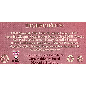 Nubian Heritage/Sundial Creations Goat's Milk and Chai Soap, 6 Count