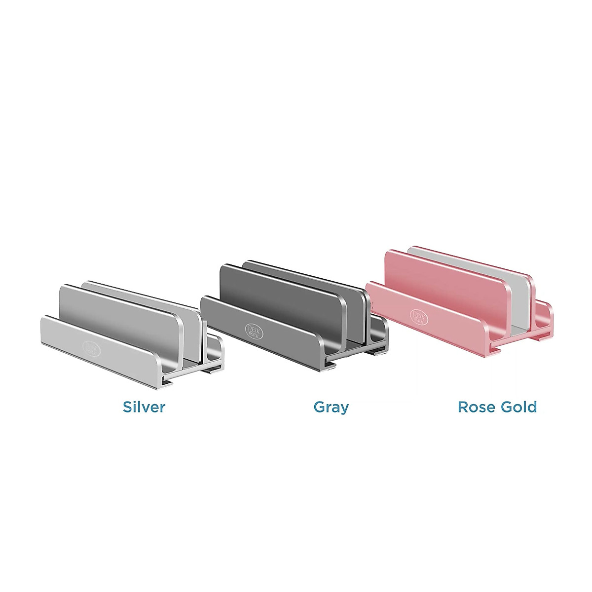 Desk York Adjustable Vertical Laptop Stand Computer Docking Station–Desktop Organizer –Office and Desk Accessories for Men and Women–Vertical PC Holder–Fits All MacBook/Air/HP/Dell/Samsung/Lenovo