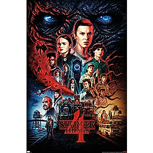 Trends International Netflix Stranger Things: Season 4 - One Sheet Wall Poster, 22.375" x 34", Unframed Version