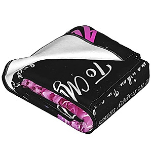 AJIIUSV for Aunt to My Aunt Blanket from Niece Birthday Gifts for Aunt Throw Blankets Gratitude Flannel Blanket Women's Day Gifts 50"x60"