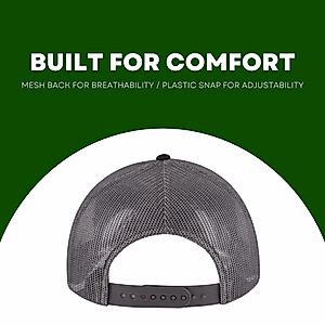 LINDO Trucker Hat - Great Outdoors Collection (Black/Graphite)