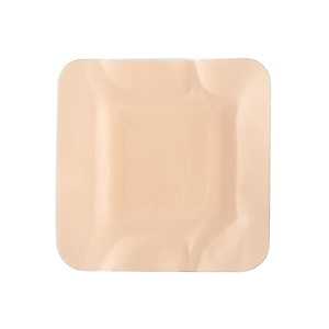 Medline Optifoam Gentle Border Adhesive Dressings, 3 x 3 (Pack of 10) Packaging may vary