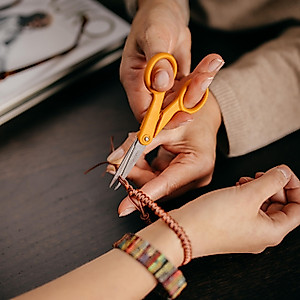 Fiskars 67517197J Original Orange-Handled Scissors 8 Inch and 5 Inch, 2-Piece Set, Orange