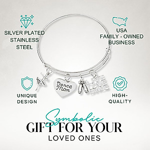 Infinity Collection Dance Mom Jewelry, Dance Mom Bracelet, Dance Jewelry for Moms - Gift For Dance Moms