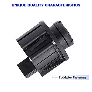 LCWRGS 4x4 4WD E-Locker Override Switch Knob Compatible with Ford F-150 2009 2010 2011 2012 2013 2014, AL3Z-14B166-BA, 4WD Differential Lock Switch Knob