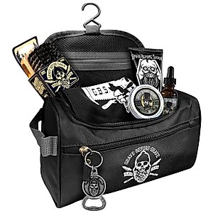 Grave Before Shave Travel Beard Pack (Gentlemen's Blend (Bourbon/Sandal wood)