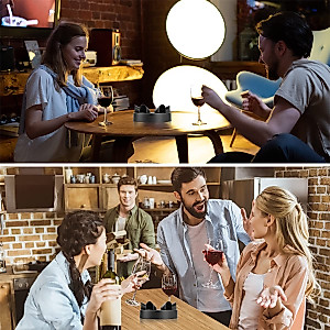 Fellibay Funny Shocking Shot Roulette Game Lie Detector Game Roulette Reloaded Shock Game Party Drinking Game