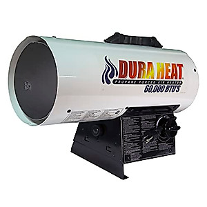 Dura Heat GFA60A 30K-60K BTU's Propane(LP) Forced Air Heater , White