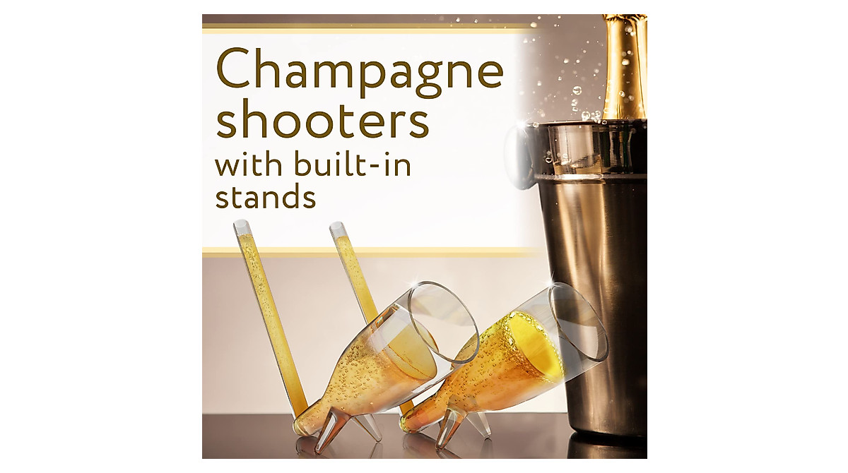 IMPRESA Champagne Shooter Set - Perfect for Celebrations