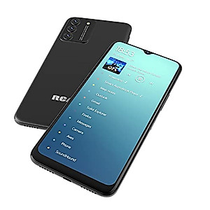 RCA Reno Max | 6.5” HD+ Brightness Boost Display | 64GB + 4GB RAM | 4G LTE Unlocked Smartphone | Android 12 | Octa Core Processor | 16MP Triple Camera | 4000 mAh Battery | Black | T-Mobile