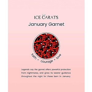 14K Yellow Gold 4mm Red Garnet Studs Gemstone Earrings January Birthstone Jewelry