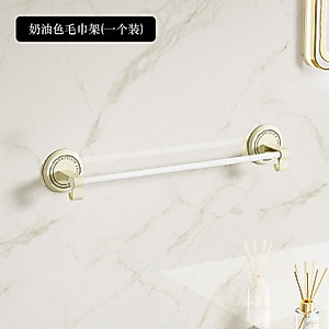 Nordic Towel Rack Bathroom Multi-Functional Wall-Mounted Bath Towel rack北欧毛巾架浴室多功能壁挂浴巾架免打孔无痕毛巾杆卫生间置物架 Kitchen Accessories/1186