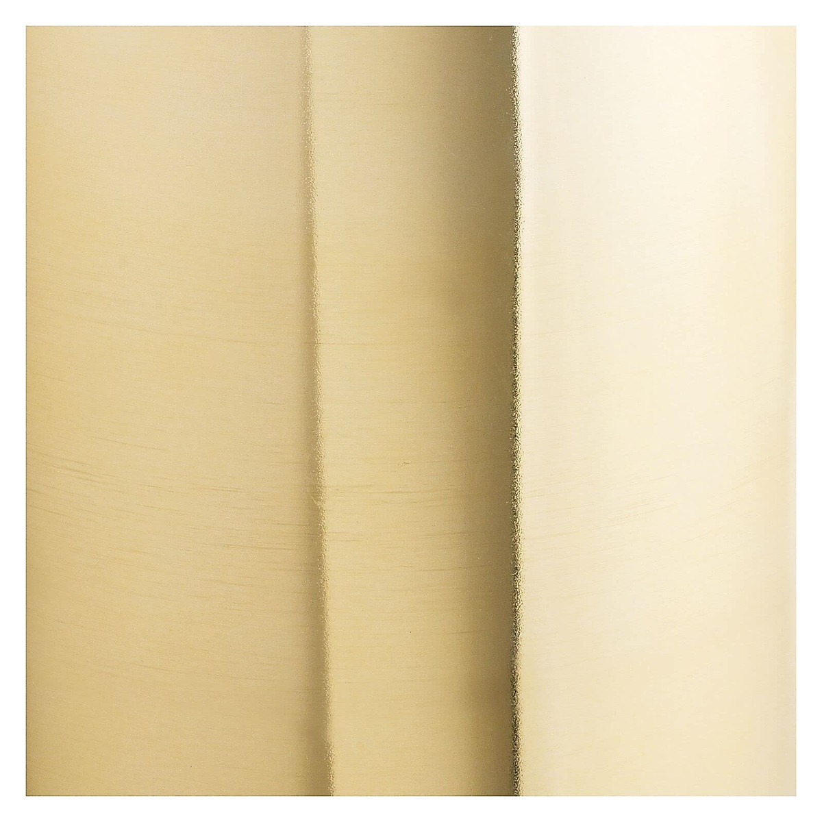 mDesign Decorative Modern Metal Fingertip, Hand Towel Holder Stand - for Bathroom Vanity Countertops to Display and Store Small Guest Towels - 2-Sided, 14" High - 2 Pack - Soft Brass