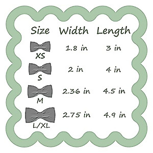 MACA Bates St. Patrick's Day Dog Collar with Bow/Flower/Bow tie, Clover Adjustable Collar for Small Medium Large Dog with Metal Buckle