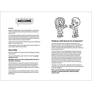 Would You Rather Book for Kids Easter Edition: Easter Basket Stuffers for Kids and Tweens. Easter Gifts for Girls and Boys Age 6 - 12 Years Old (Easter Joke Books for Kids Series)