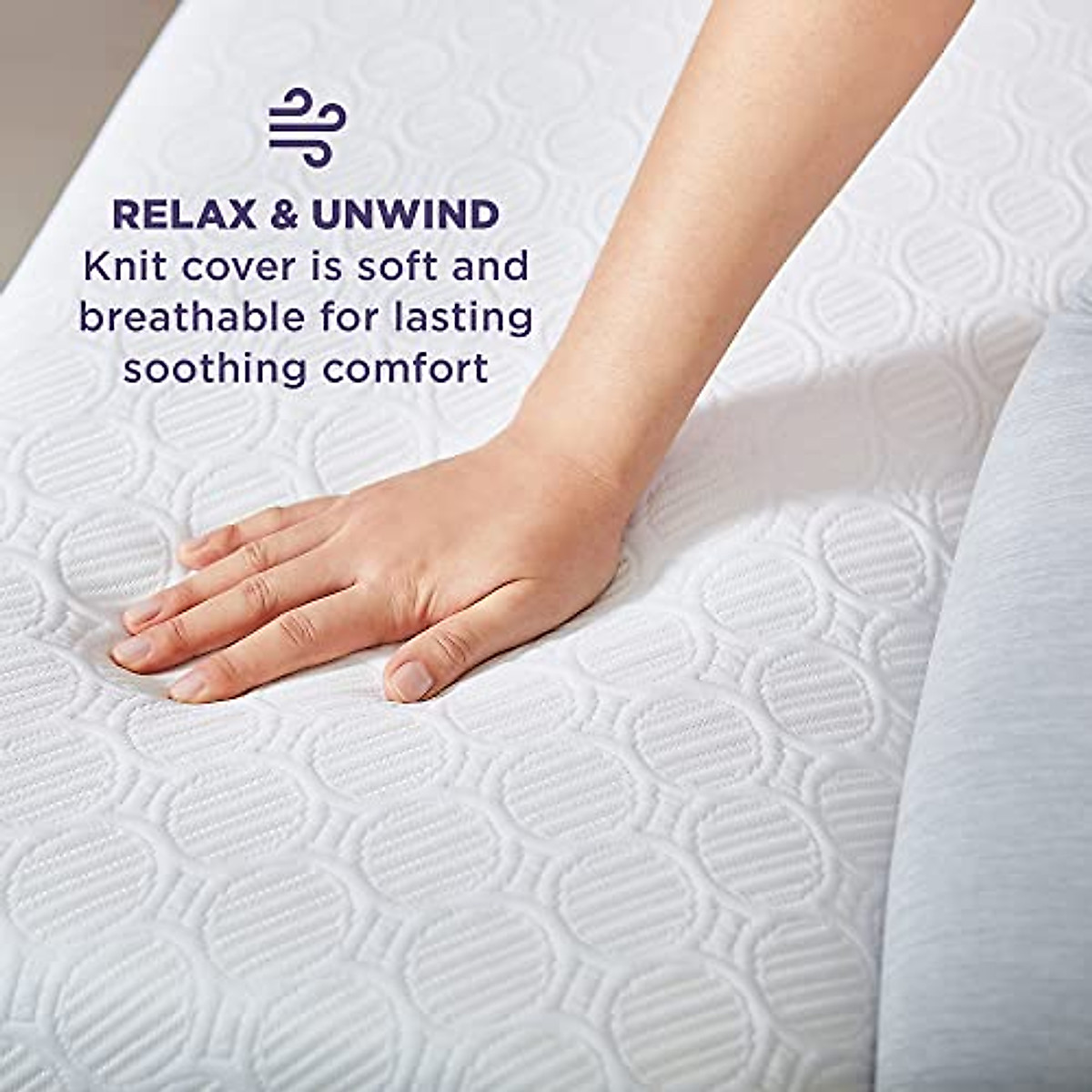 Sleep Innovations Shiloh 12 Inch Memory Foam Mattress with Ventilated Suretemp Foam for Breathability, Queen Size, Bed in a Box, Medium Firm Support