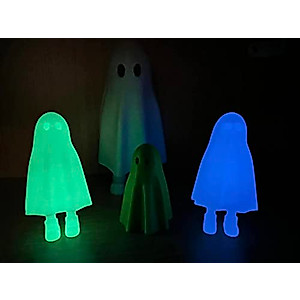 Glow in The Dark Blue PLA Filament, Luminous PLA, Long Time Light,Diameter 1.75mm,N.W. 1kg(2.2 lbs), Fit Most FDM 3D Printer