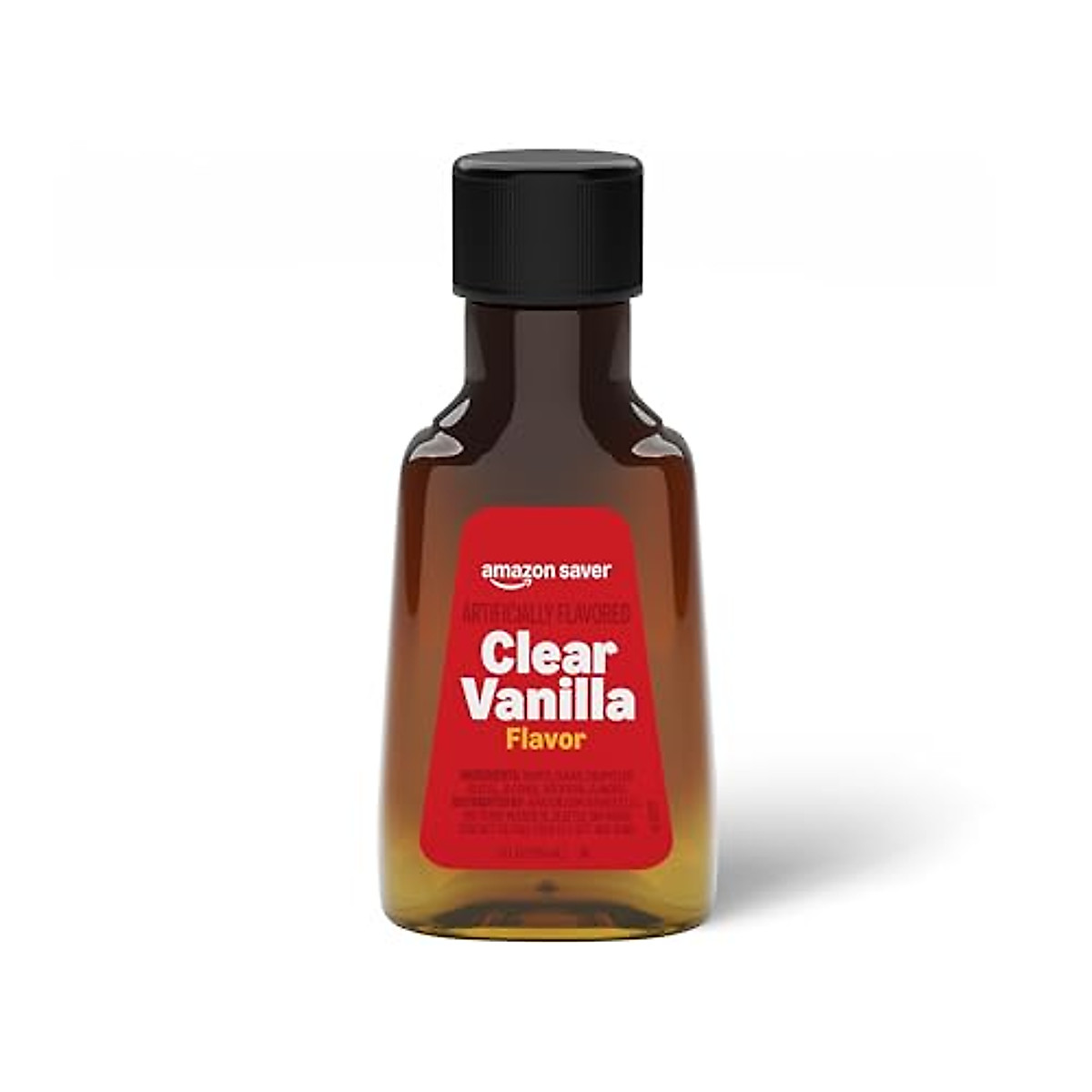 Amazon Saver, Clear Vanilla Flavor Extract, 2 Fl Oz (Previously Happy Belly, Packaging May Vary)