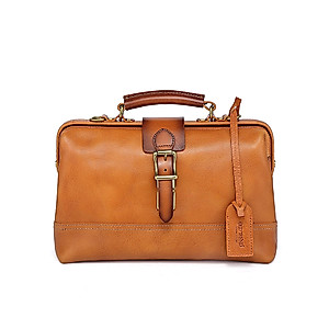 OLD TREND Genuine Leather Doctor Satchel (Chestnut)
