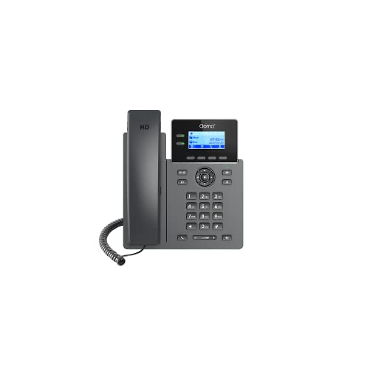 Ooma 2602W Wi-Fi IP Desk Phone. Works only with Ooma Office Cloud-Based VoIP Phone Service with Virtual Receptionist, Desktop and Mobile app, Videoconferencing. Subscription Required.