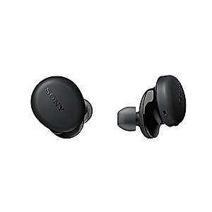 Sony WF-XB700 Truly Wireless Bluetooth Headphones, with Extra Bass, up to 18h battery life, splash and sweat resistance, Built-in Mic and Voice Assistant - Black
