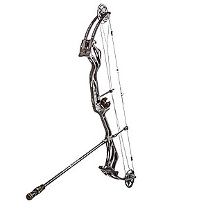 Bear Archery Trophy Ridge Hitman Target Archery Bow Stabilizer with Quick Disconnect and Removable Weights, Black, 24 inch