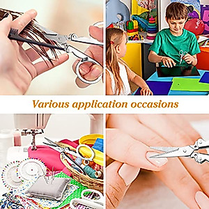 3 Pieces Folding Scissors Stainless Steel Portable Scissors Foldable Small Scissors Portable Travel Scissors Mini Folding Scissors Cutter for Home Travel, Silver
