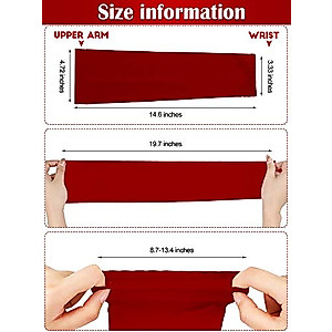 Bememo 12 Pairs Unisex UV Protection Sleeves Long Arm Sleeves Cooling Sleeves Arm Cover Sleeves(Bright Colors, Ice Silk)