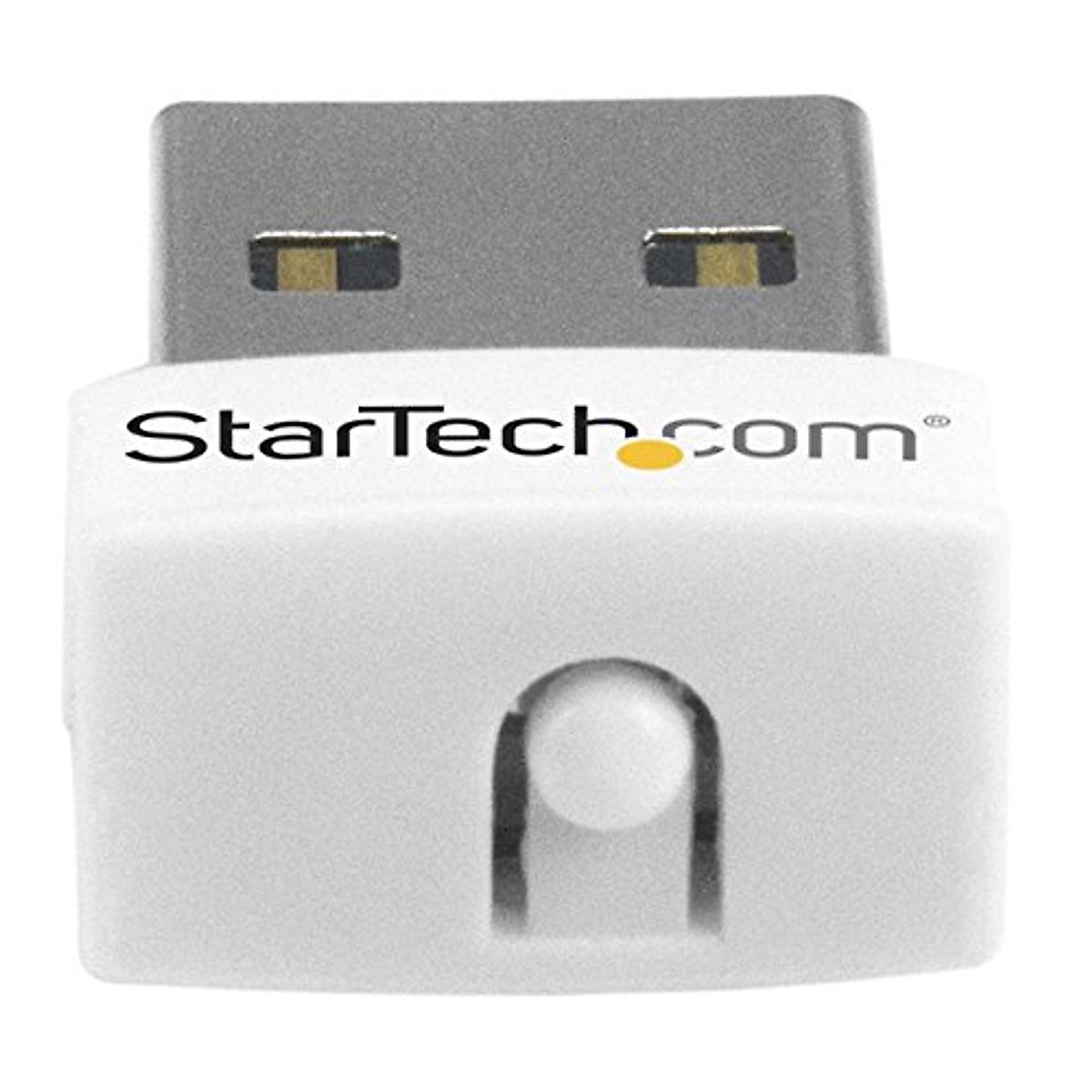 StarTech.com USB 150Mbps Mini Wireless N Network Adapter - 802.11n/g 1T1R USB WiFi Adapter - White USB Wireless Adapter - Wireless NIC (USB150WN1X1W)