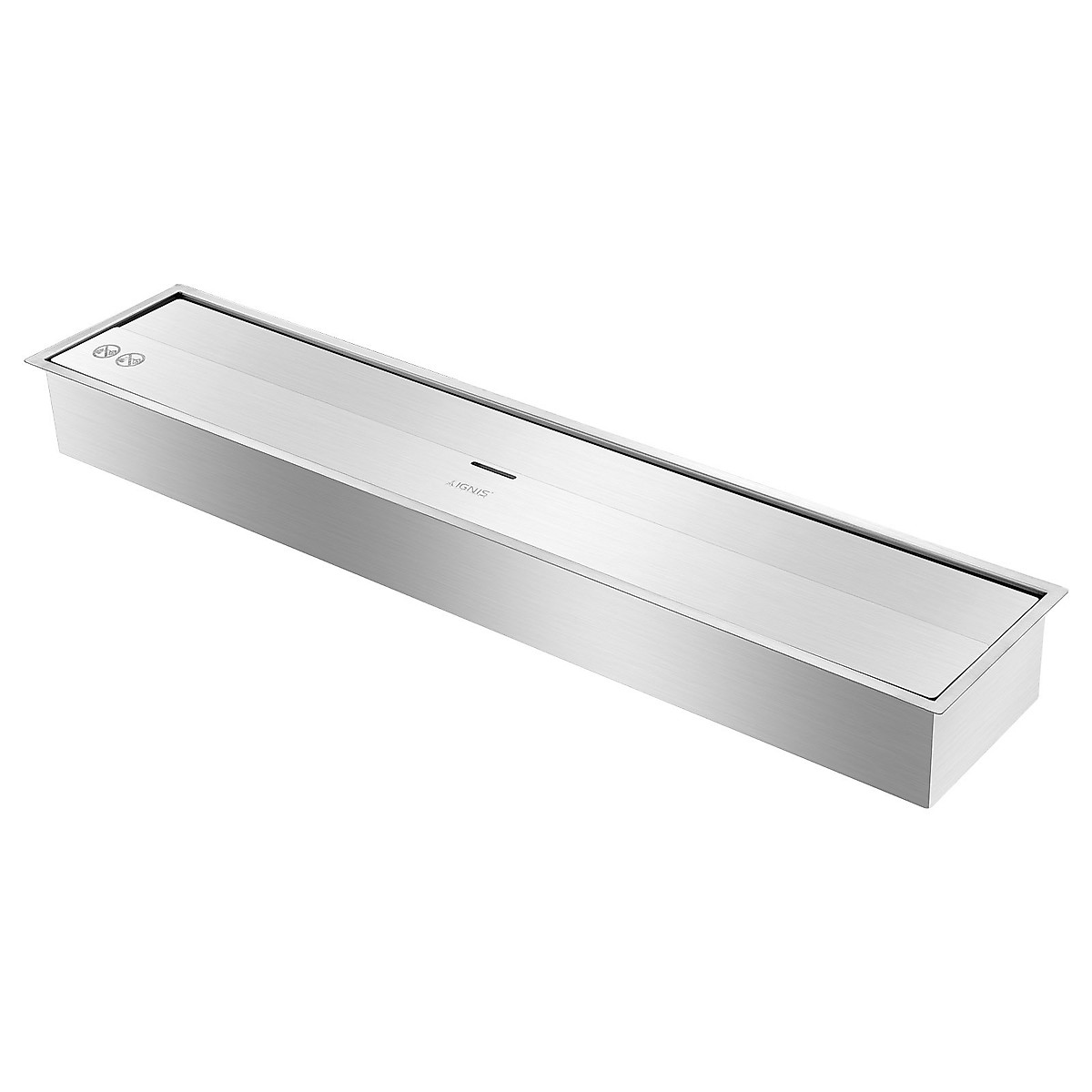 36" Indoor Ethanol Burner - Ignis Eco-Hybrid 3600 Ventless Fireplace Insert