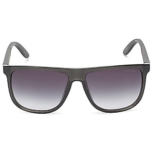 Carrera CA5003/S Rectangular Sunglasses, Gray, 58 mm