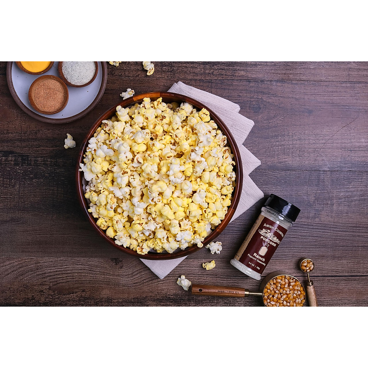 Amish Country Popcorn | 2 lb Bag | Medium Yellow Popcorn Kernels | Old Fashioned, Non-GMO and Gluten Free (Medium Yellow - 2 lb Bag)