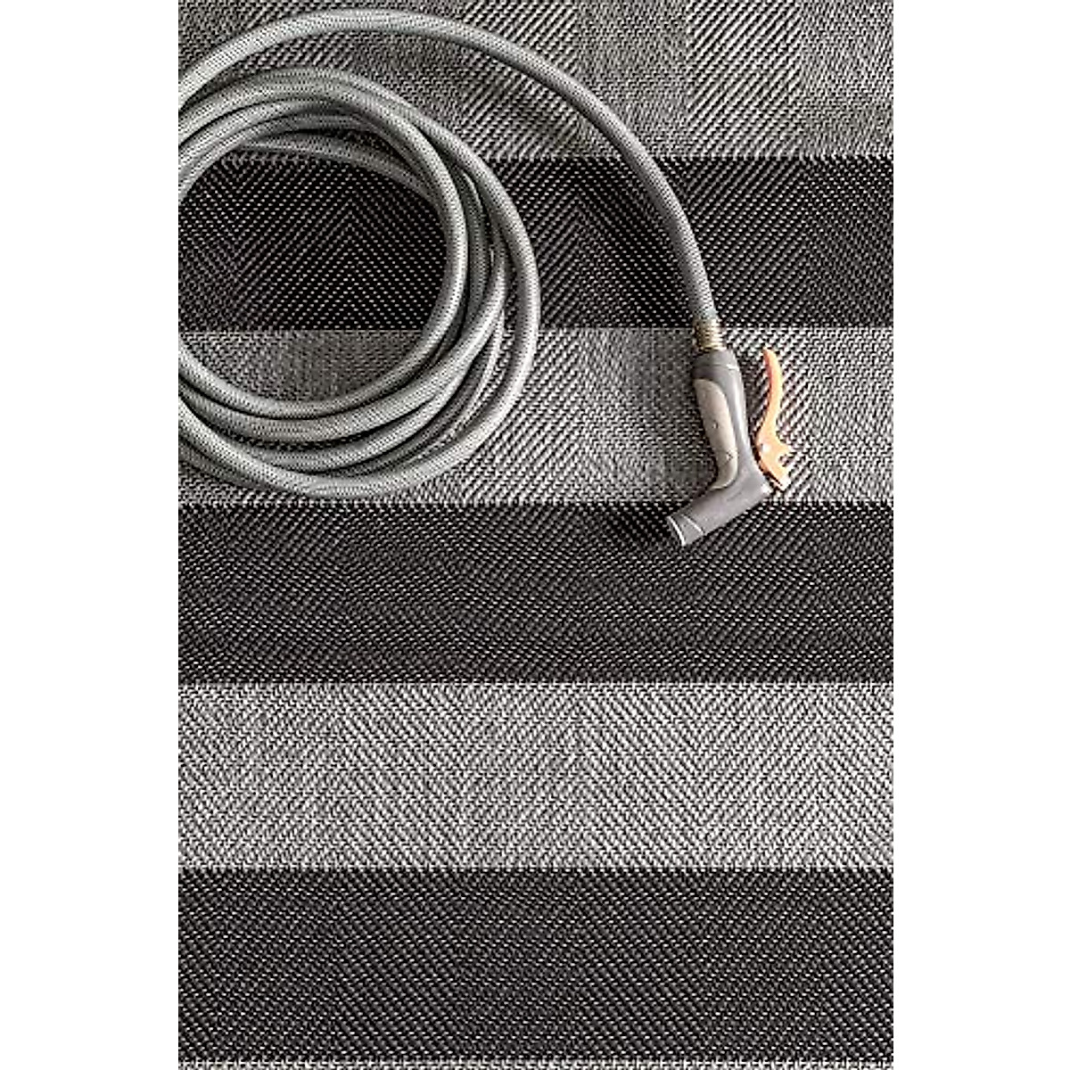 nuLOOM Haylie Chevron Striped Indoor/Outdoor Area Rug, 5' 3" x 7' 6", Black