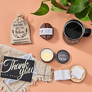 APRBOX Thank You Gifts Employee Appreciation Gifts Thanksgiving Gifts Christmas Gifts with Thank You Cards Spa Gift Baskets for Men Women Teacher Assistant Farewell Gift for Coworker Hostess Staff