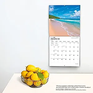 Puerto Rico | 2023 12 x 24 Inch Monthly Square Wall Calendar | BrownTrout | Travel Scenic Caribbean