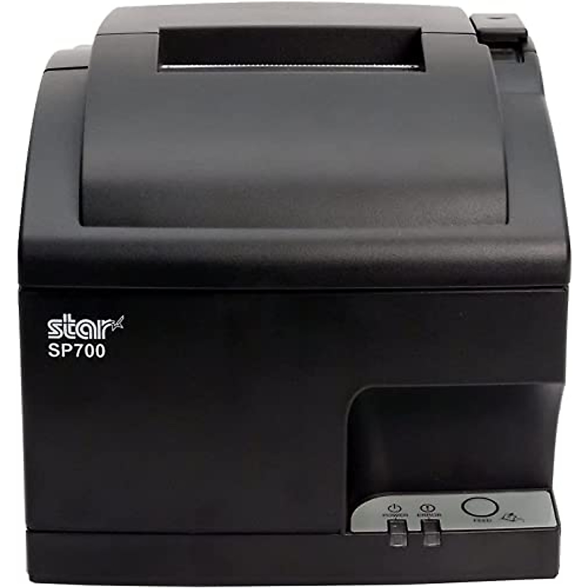 Star Micronics SP742ME Ethernet Monochrome Impact Kitchen Receipt Printer, Recessed Cable Connection, Compatible with Square and Clover, Auto-Cutter, Gray, JTTANDS