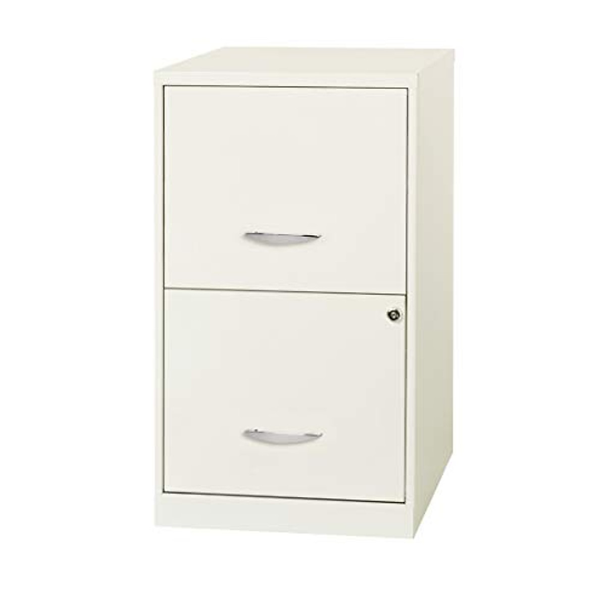 Office Dimensions 18" Deep 2 Drawer Metal File Cabinet