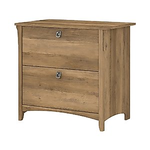 Bush SAF132RCP-03 Salinas 2-Drawer Lateral File Cabinet, Letter/Legal, Reclaimed Pine, 31.73-Inch