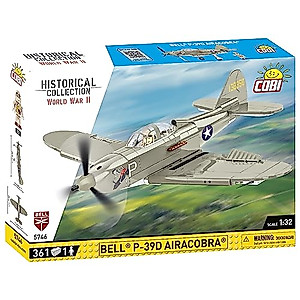COBI Historical Collection WWII Bell® P-39D AIRACOBRA® Aircraft