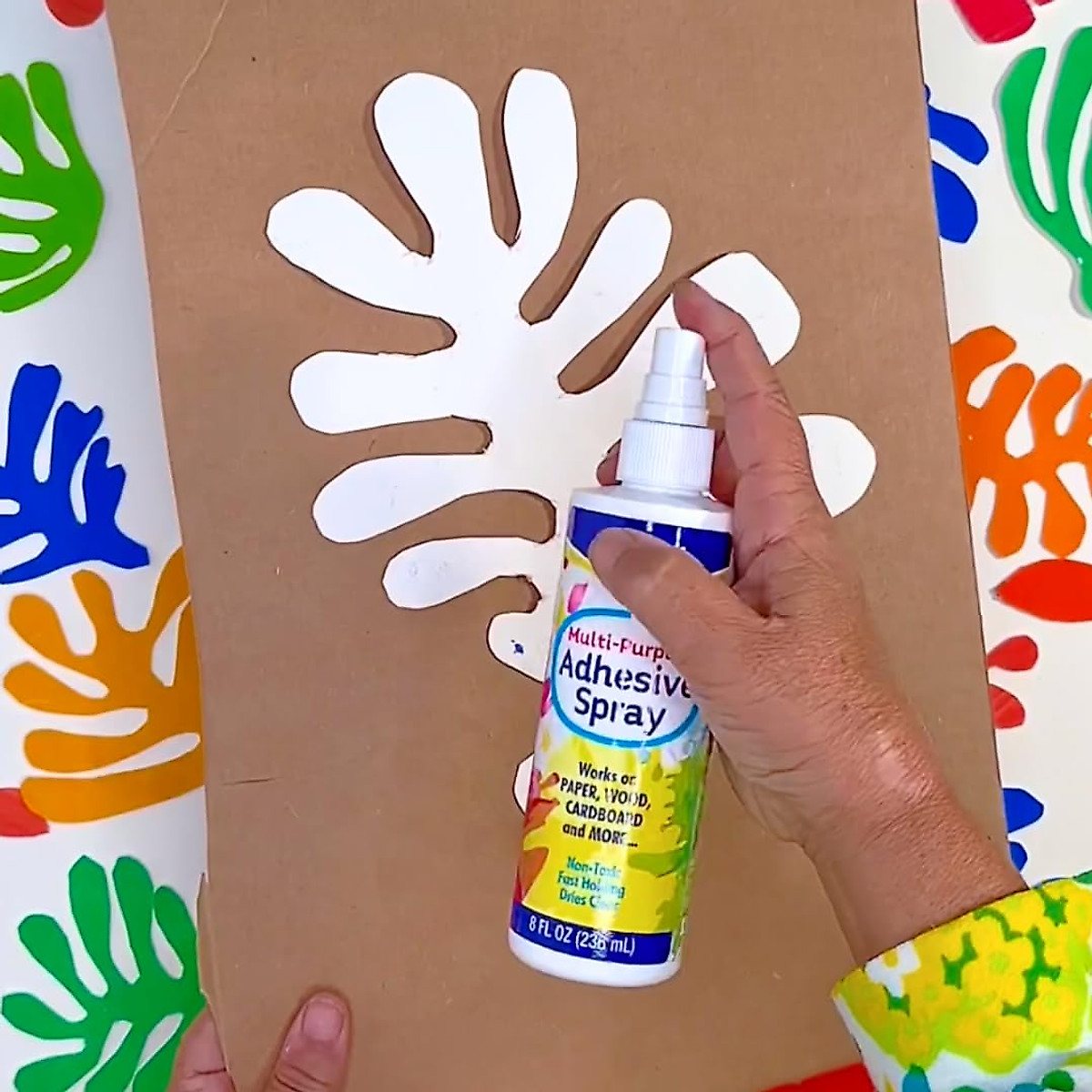 BEACON Fast-Holding, Non-Toxic Multi-Purpose Adhesive Spray for DIY Enthusiasts, Builders, Teachers and More, 8-Ounce